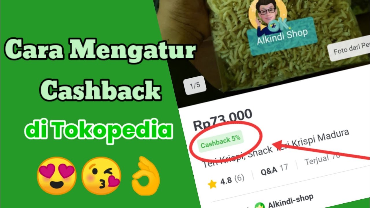 Cara membuat mengatur cashback diskon di Tokopedia | aktifkan fitur ...