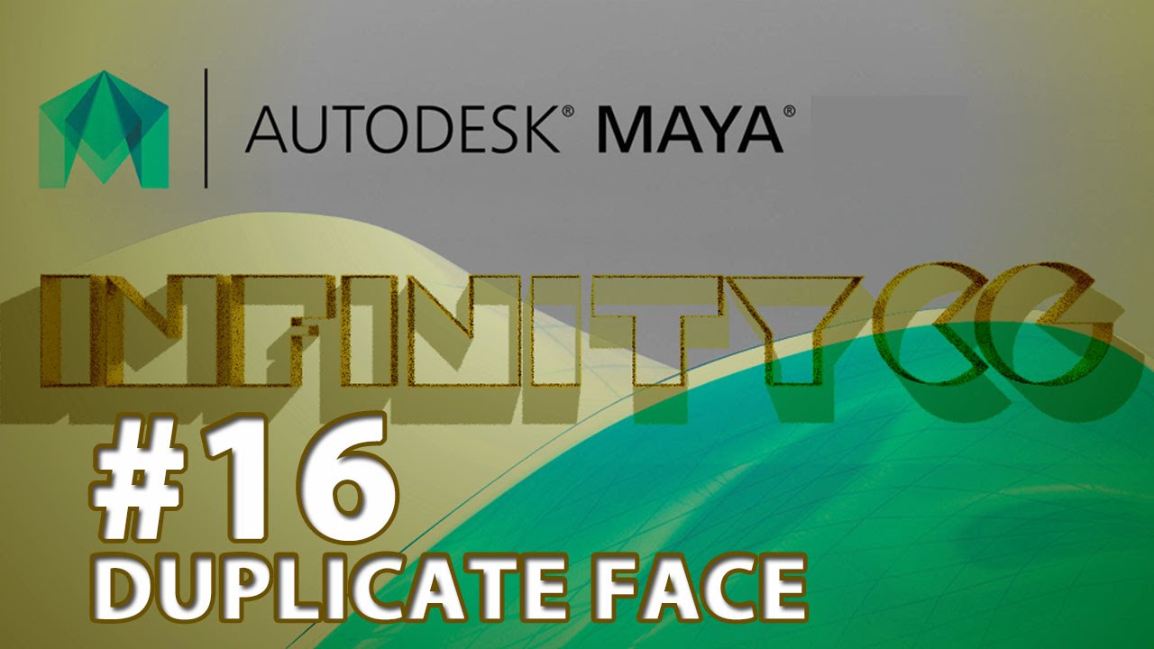 Dicas e tutoriais Maya 2015 - Como duplicar faces no Maya com Duplicate ...