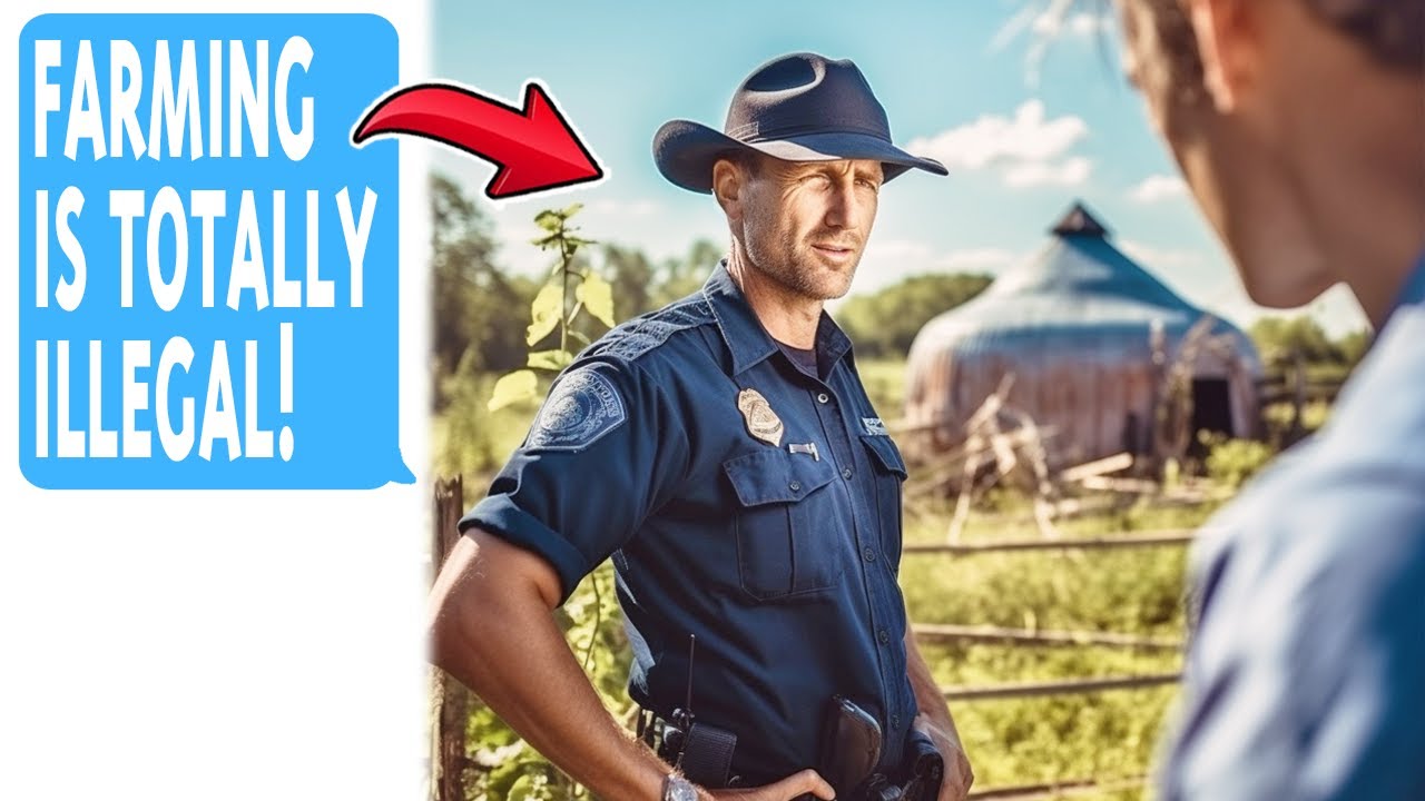 POLICE TRY TO STOP ME FROM HARVESTING MY OWN CROPS! I Have Owned This ...