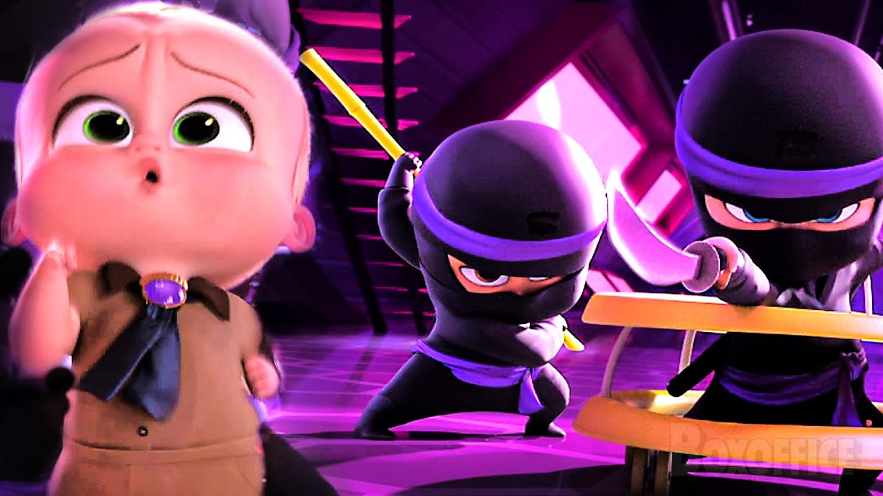 The Boss Baby VS The Ninja Babies - YouTube