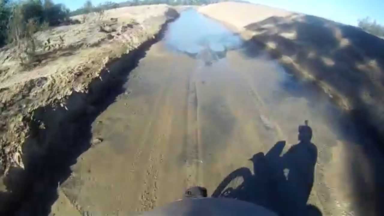 Mitchell River Crossing near Dunbar Station 2014 - YouTube