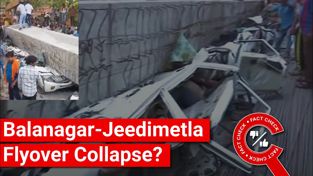 FACT CHECK: Does Video Show Hyderabad's Balanagar-Jeedimetla Flyover ...