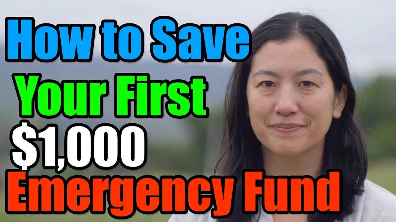 How to Save Your First $1,000 Emergency Fund - YouTube