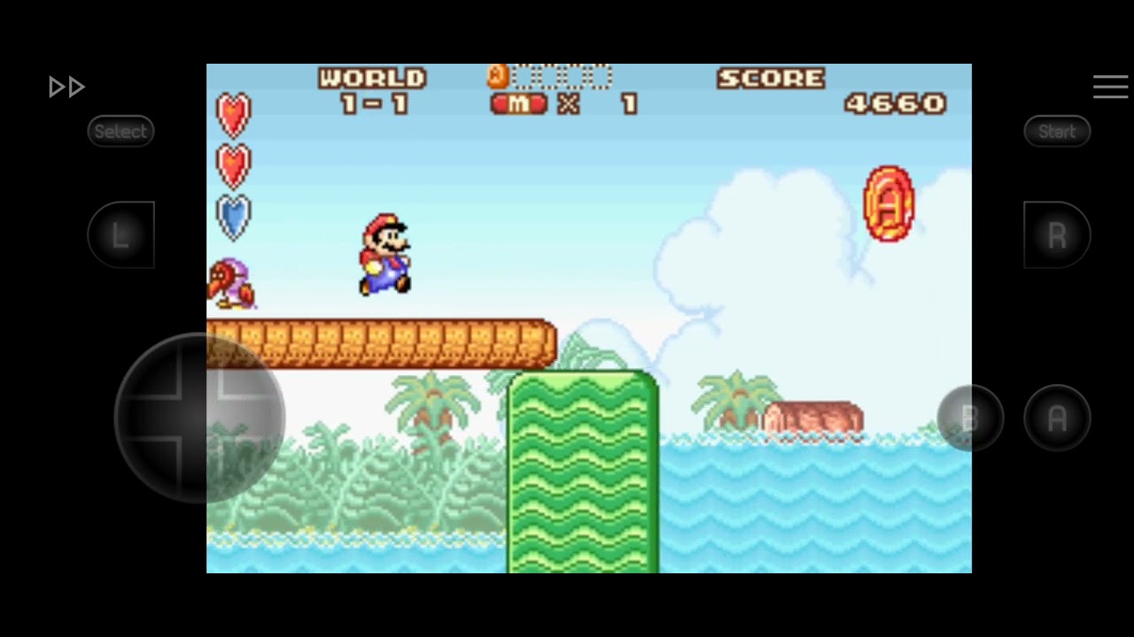 SUPER MARİO BROS 2 GAME BOY ADVANCE GAME OVER - YouTube