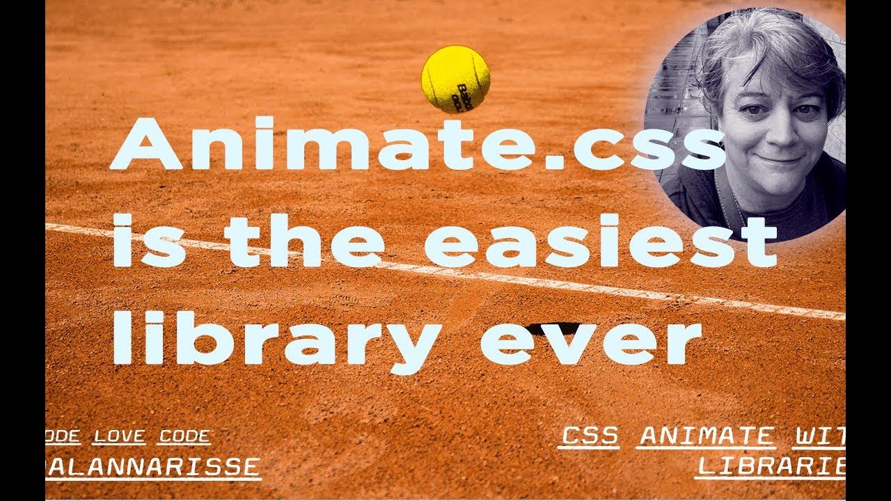 Animate.css the easiest animation library ever! - YouTube
