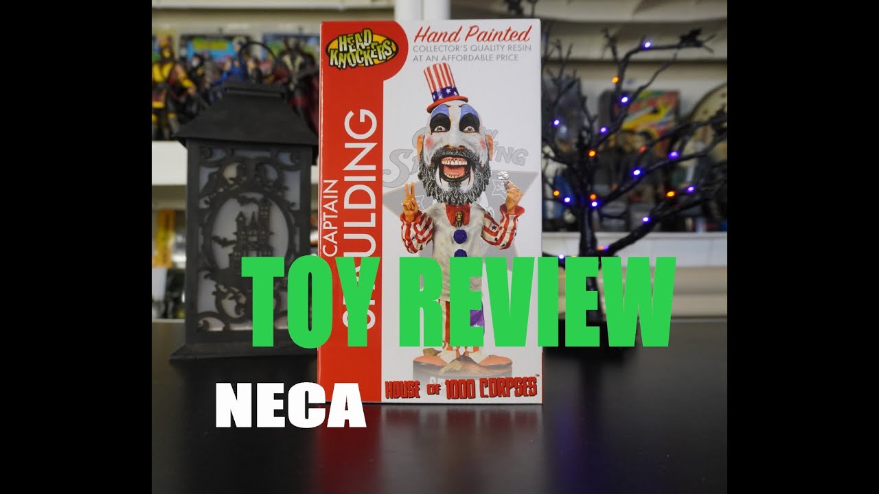 NECA HOUSE OF 1000 CORPSES CAPTAIN SPAULDING HEAD KNOCKER BOBBLE HEAD ...