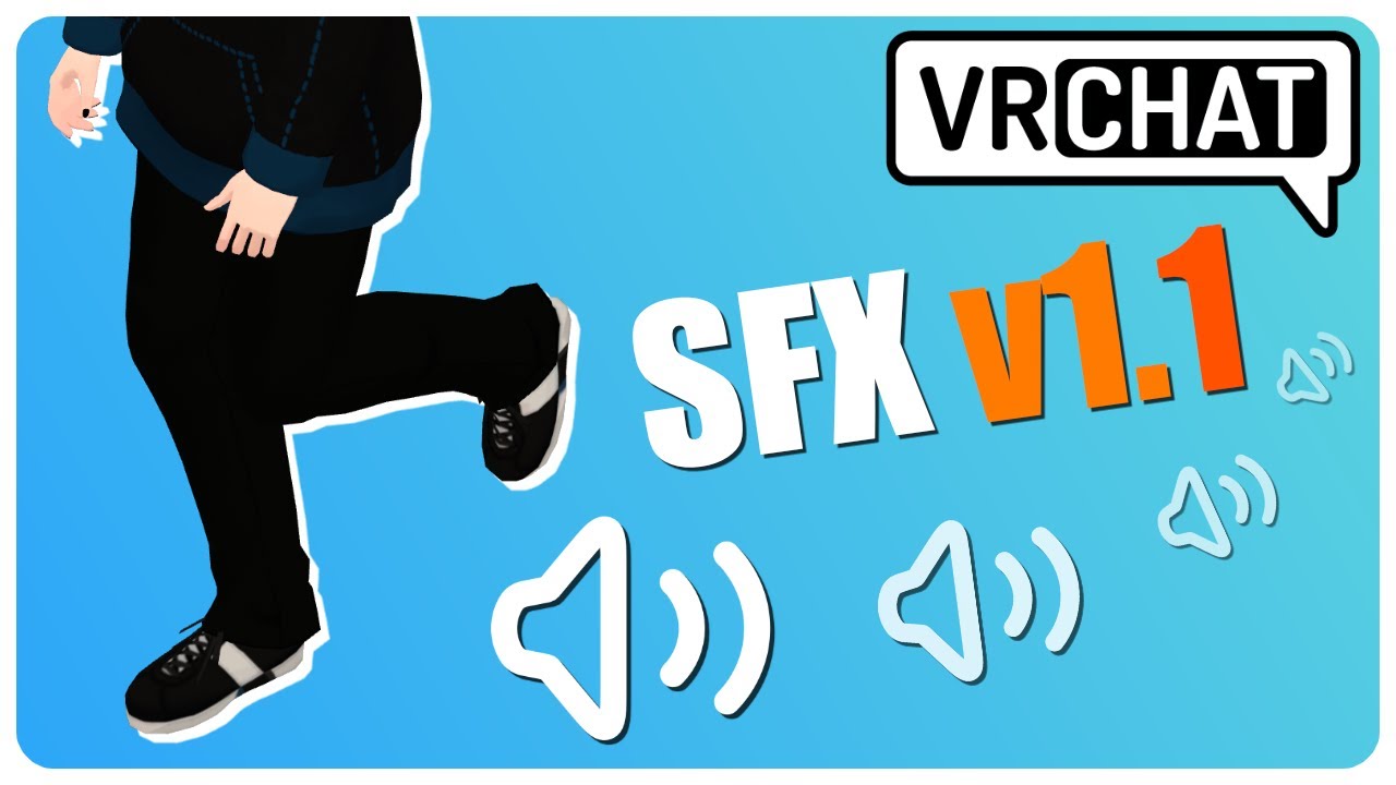 SFX Footstep & Jump for VRchat (v1.1 update + installation) - YouTube