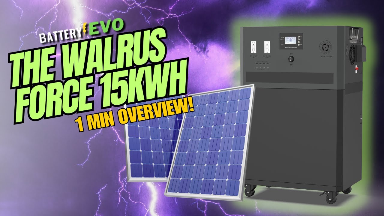 The Walrus "Force" | Product Overview | BatteryEvo - YouTube