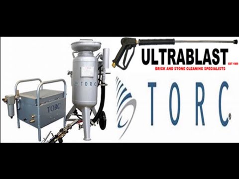 Lightly sandblasting stone with the TORC system - YouTube
