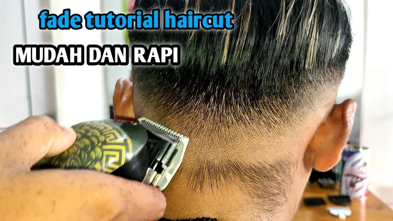 fade tutorial haircut - YouTube