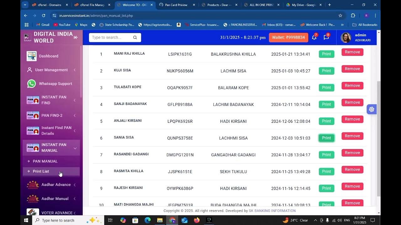 Print Portal Source Code | All In One Source Code Free | Phataka Ram - YouTube