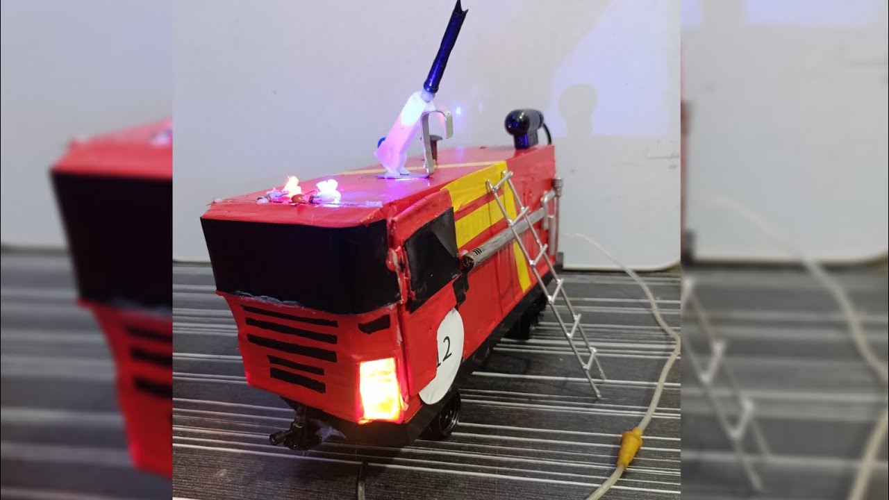 Homemade fire engine - YouTube
