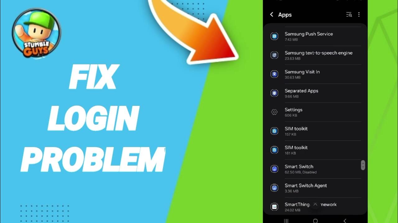 How To Fix Login Problem On Stumble Guys App 2025 - YouTube