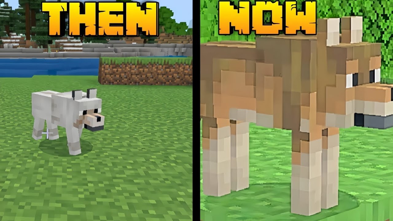 New Wolf Update In Minecraft 1.21 (Hindi) - YouTube