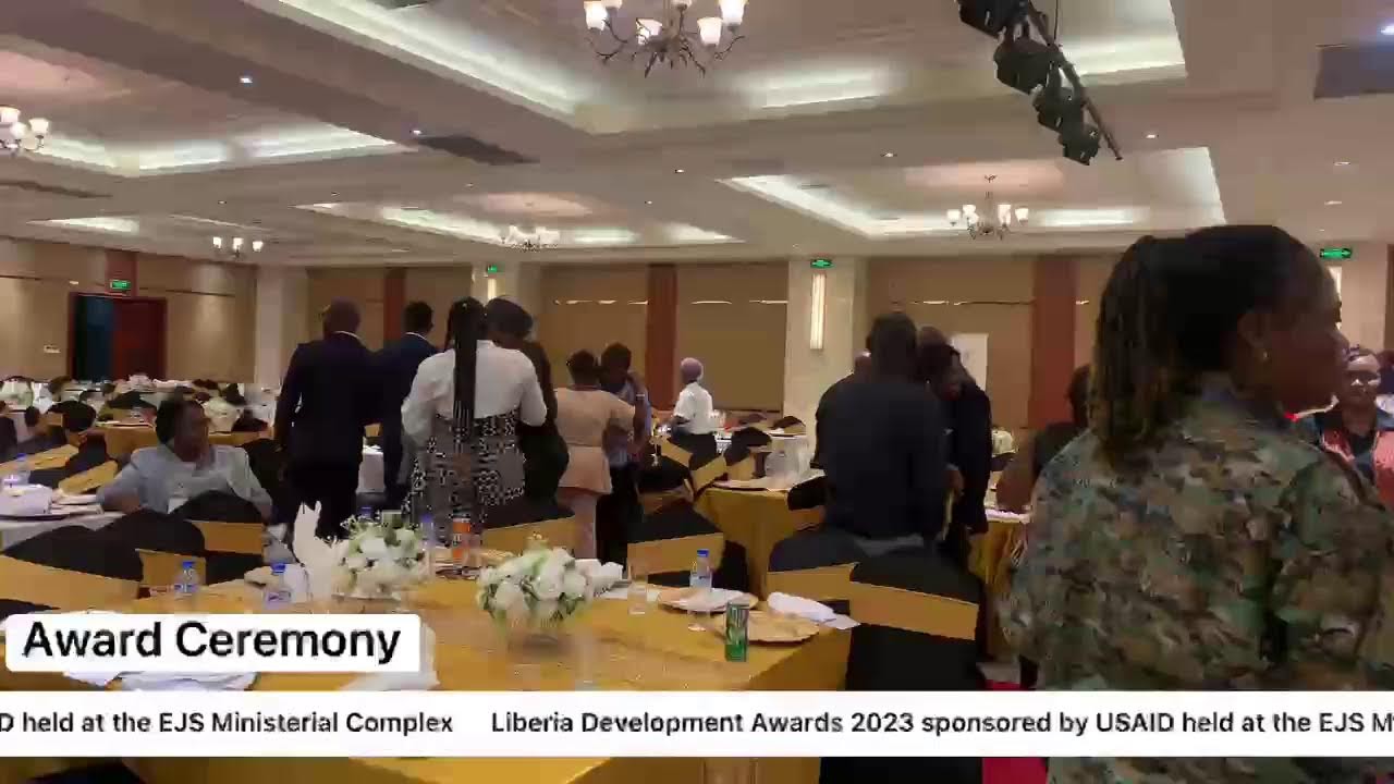 Liberia Development Awards 2023 sponsored by USAID held at the EJS ...