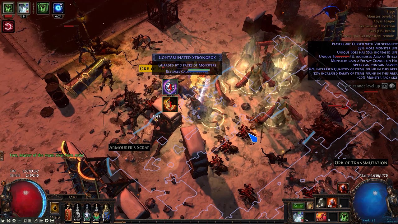 New Siege Map in PoE 3.1 - YouTube