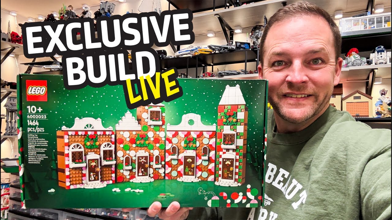 LIVE BUILD: Rare LEGO Employee Advent Calendar 4002023 - YouTube