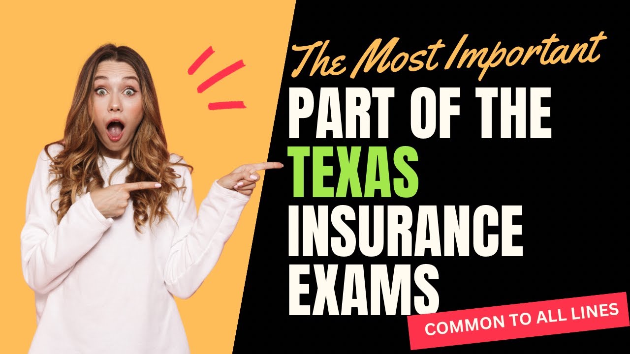 Texas Insurance Laws Exam Guide (Pass the First Try!) - YouTube
