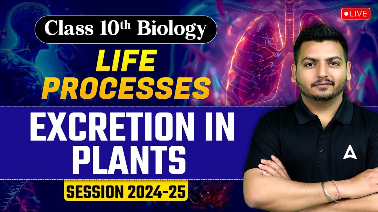 Excretion in Plants - Life Processes | Class 10 Biology Chapter 1 ...