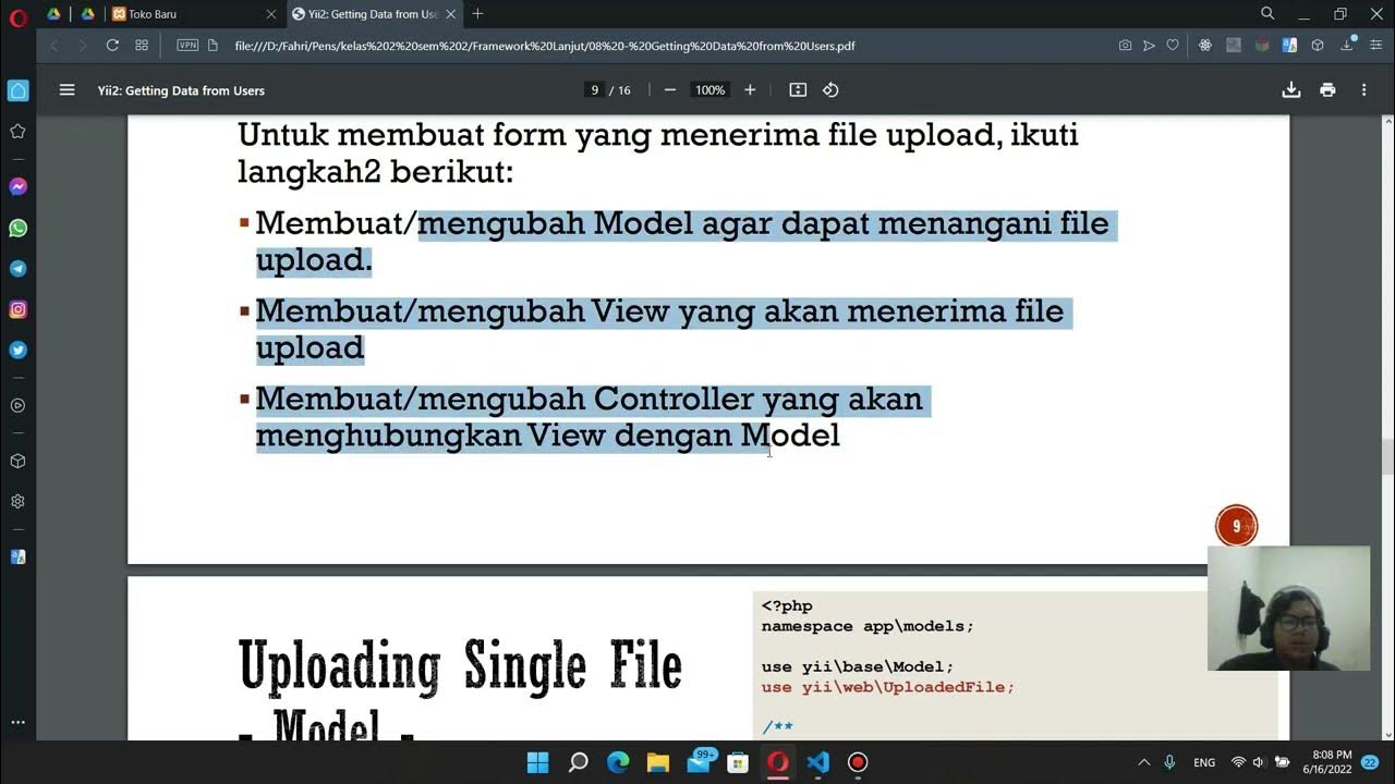 Yii2 Get Data - Workshop Framework Lanjut - YouTube