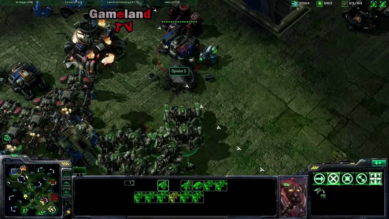 Starcraft 2 multiplayer part 3 HD - YouTube