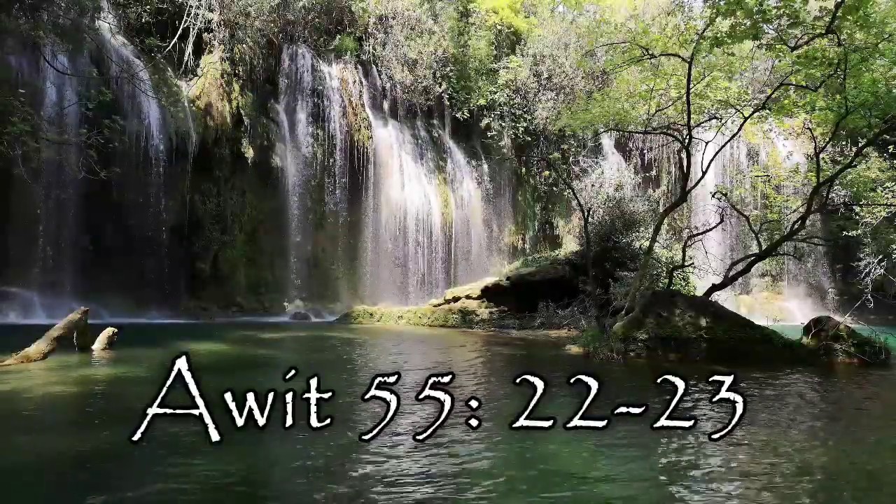 Verses of the day 28 05 2020 Awit 55: 22-23 Tagalog - YouTube