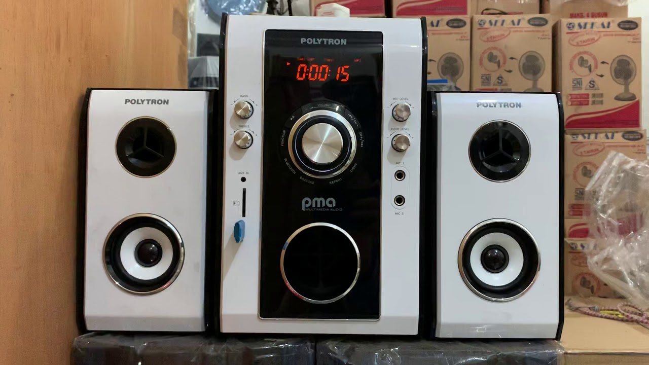 Review/Demo Test Speaker Multimedia Polytron PMA 9503 - YouTube