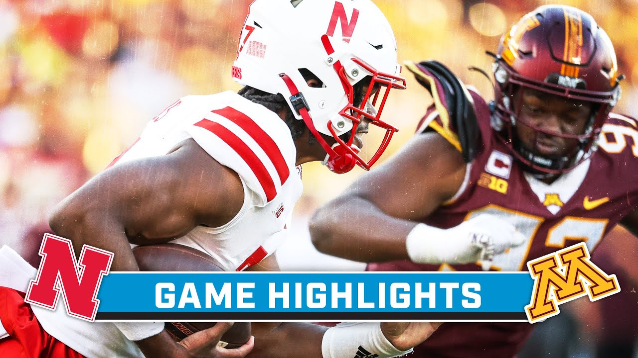 Nebraska at Minnesota | Extended Highlights | Big Ten Football | Aug ...