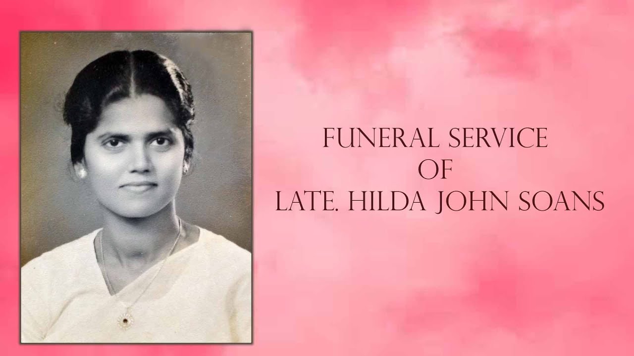 Funeral of Hilda John Soans - YouTube