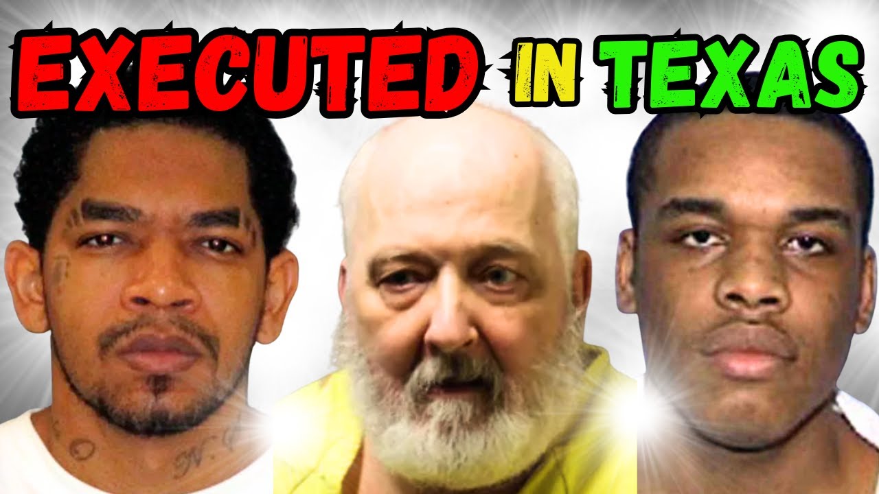 All the people EXECUTED in TEXAS I Time on Death Row, Last Words, Last ...