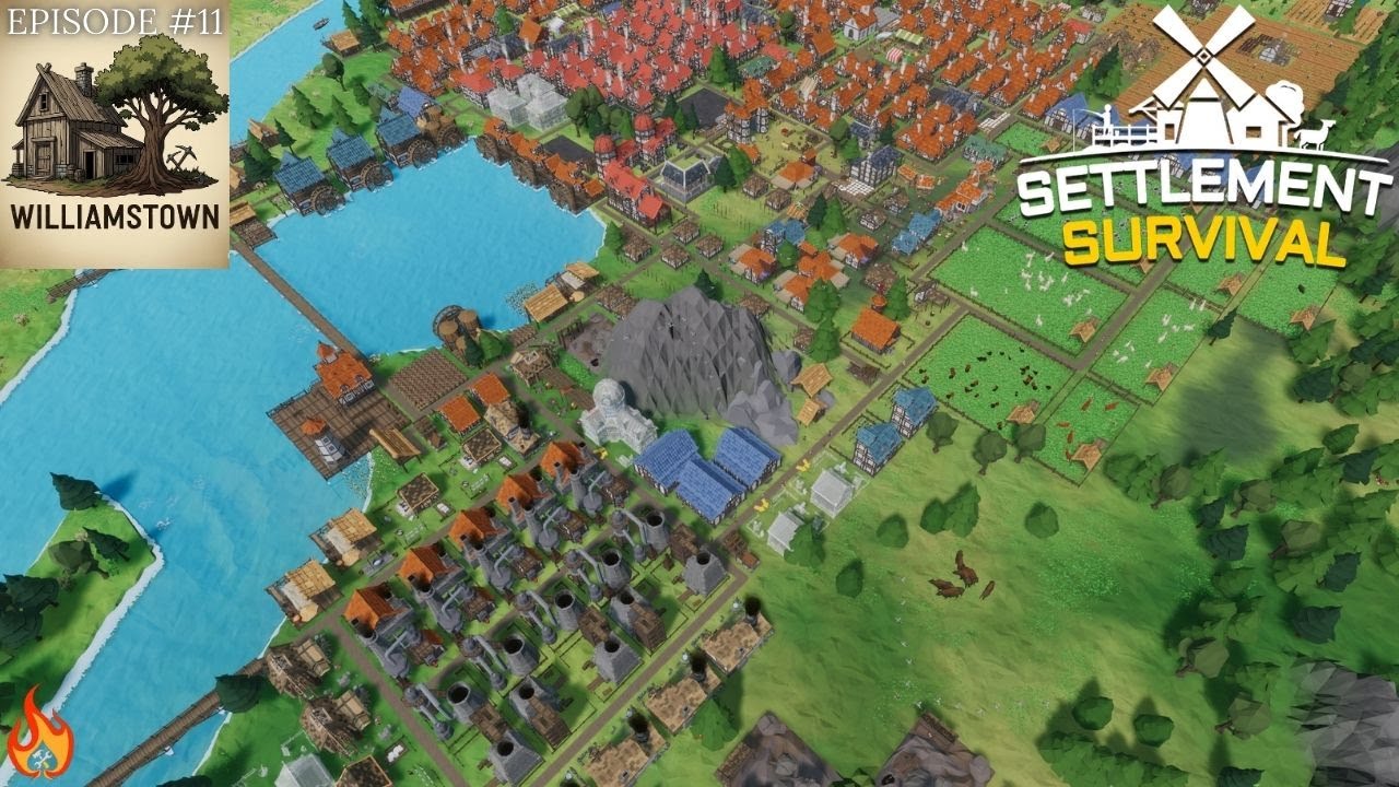 The ULTIMATE Port City! My Best Settlement Survival Build Ever - YouTube