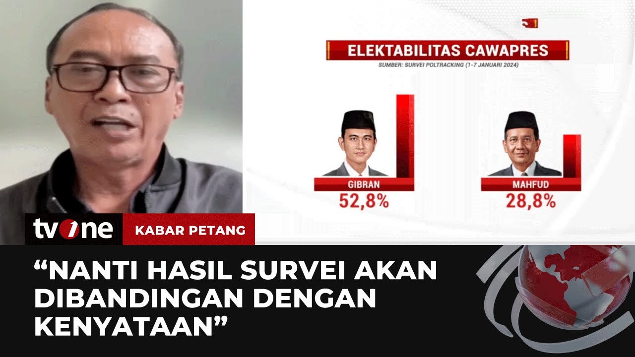 Melejitnya Elektabilitas Gibran karena Jokowi, Begini Kata Ketua DPP PDIP | Kabar Petang tvOne ...