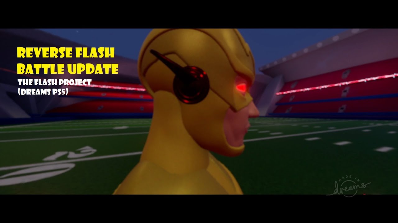 The Flash Project fan game (Dreams ps4) - Reverse-Flash combat - YouTube