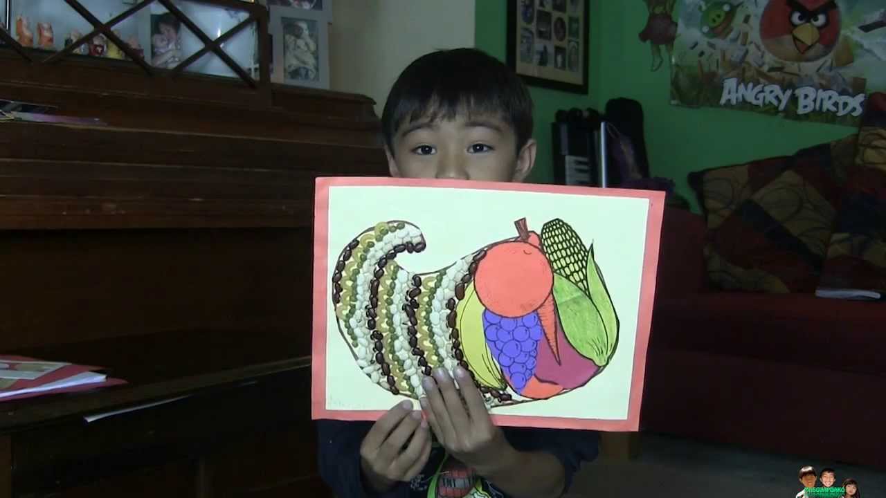 Cornucopia (Horn of Plenty) as told by a 4th Grader - YouTube