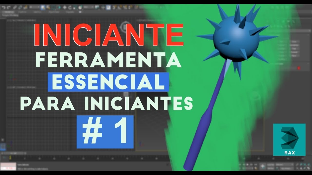 3ds max Tutorial iniciante em português – Clava medieval!!- Ferramenta ...