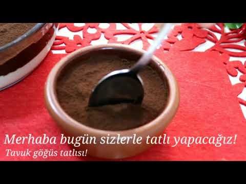 Tavuk Göğsü Tatlısı! Çok Güzel, Kolay ve Lezzetli!