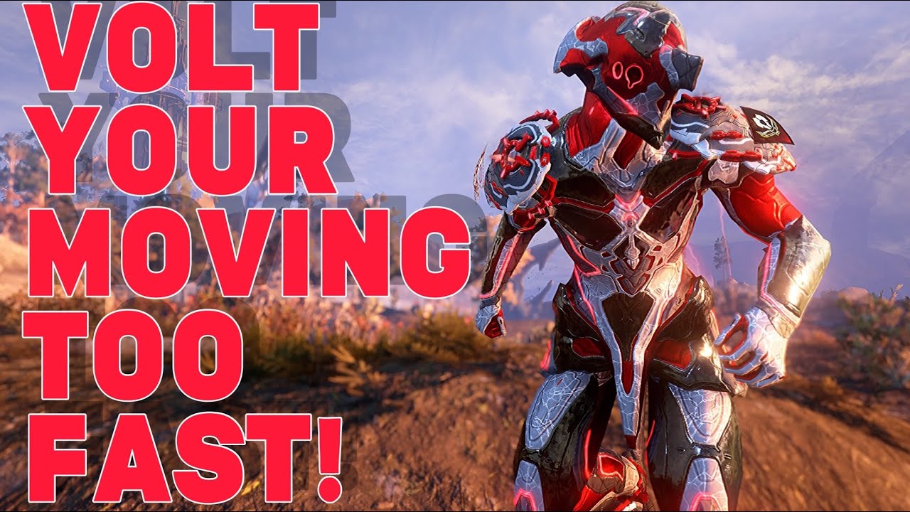 VOLT MOVING TOO FAST | Warframe - YouTube