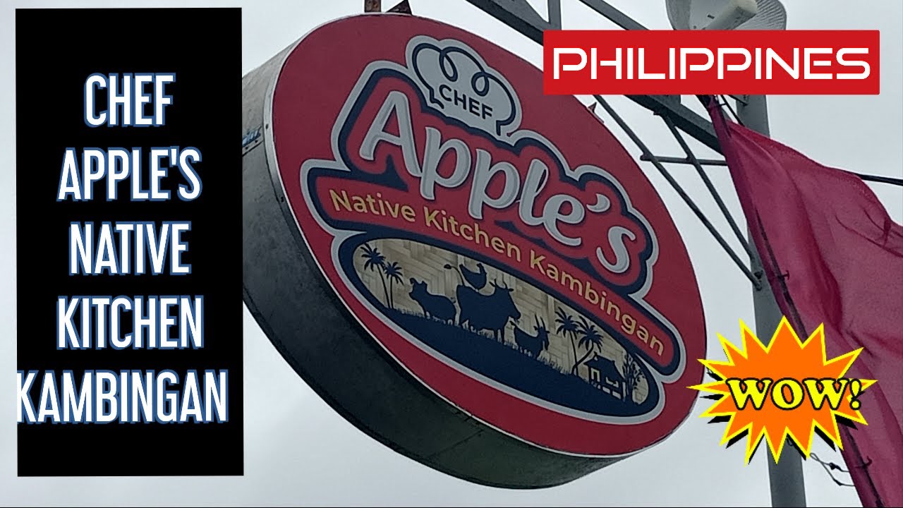 CHEF APPLE'S NATIVE KITCHEN KAMBINGAN in Pili, PHILIPPINES #lifestyle ...