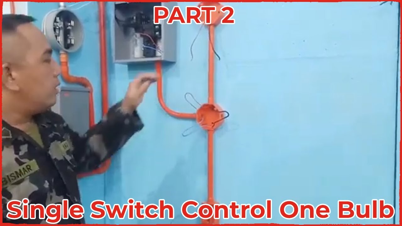 (PART 2) Single Switch control One Bulb┃Buhay na Bayani Group TV - YouTube