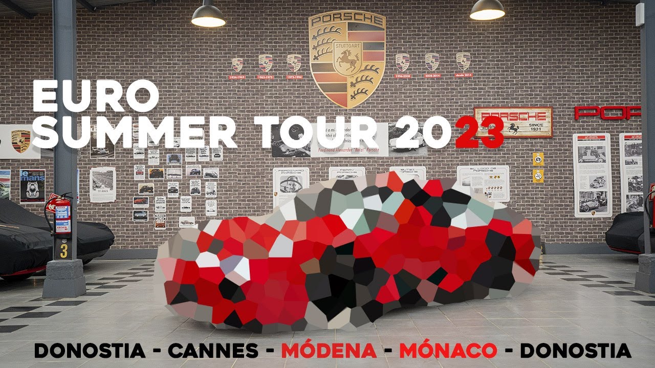 ¡REVELANDO nuestro coche para el EURO SUMMER TOUR 2023! +2.700km - 4 ...