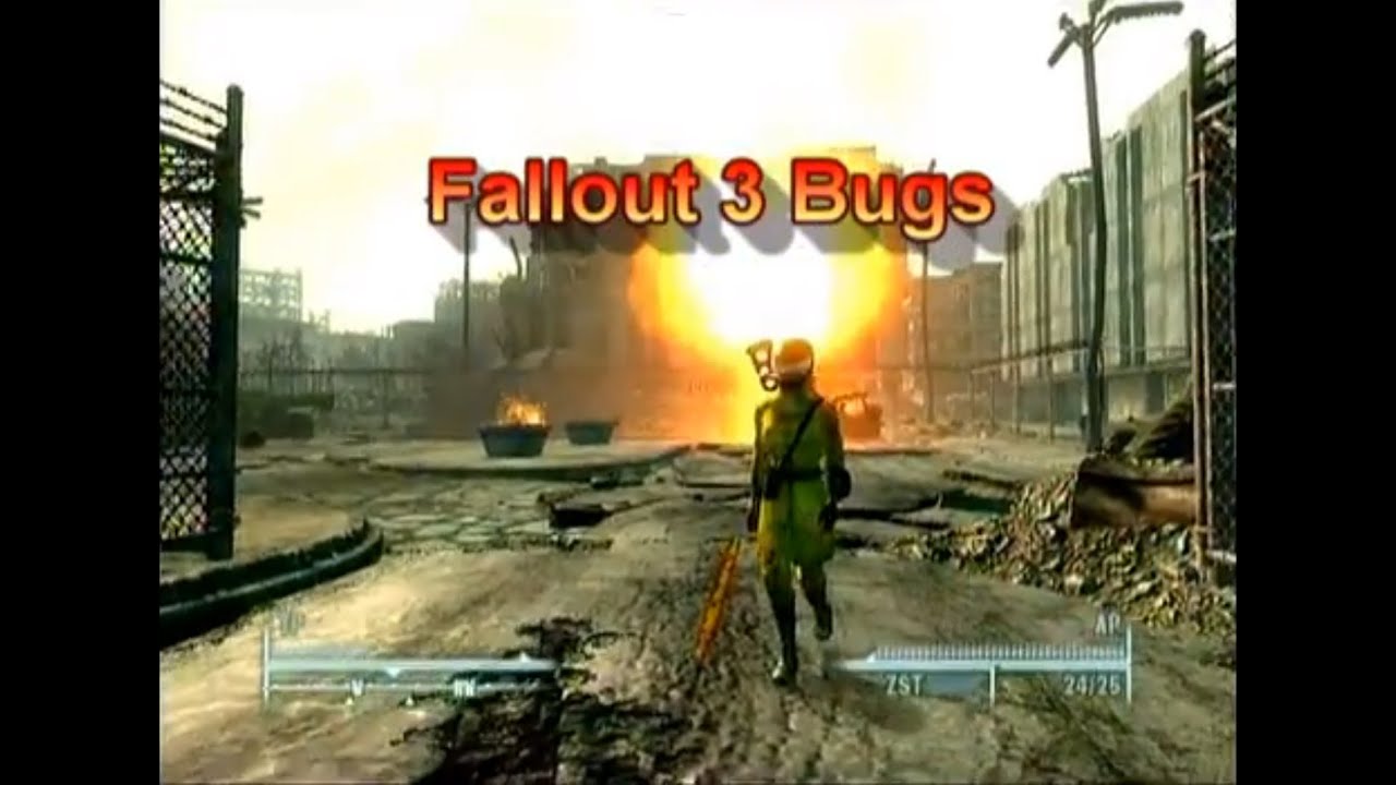 Fallout 3 funny bug time - YouTube
