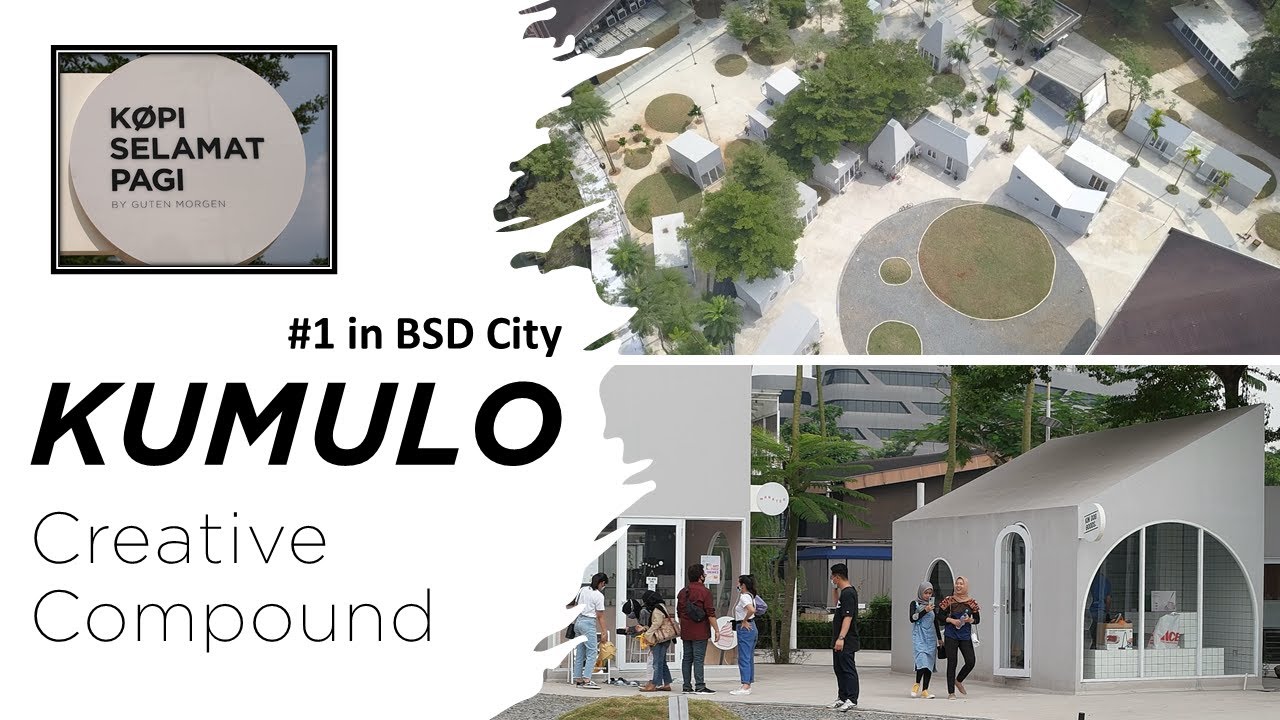 KUMULO Creative Compound Baru & Viral di The Breeze BSD City - YouTube