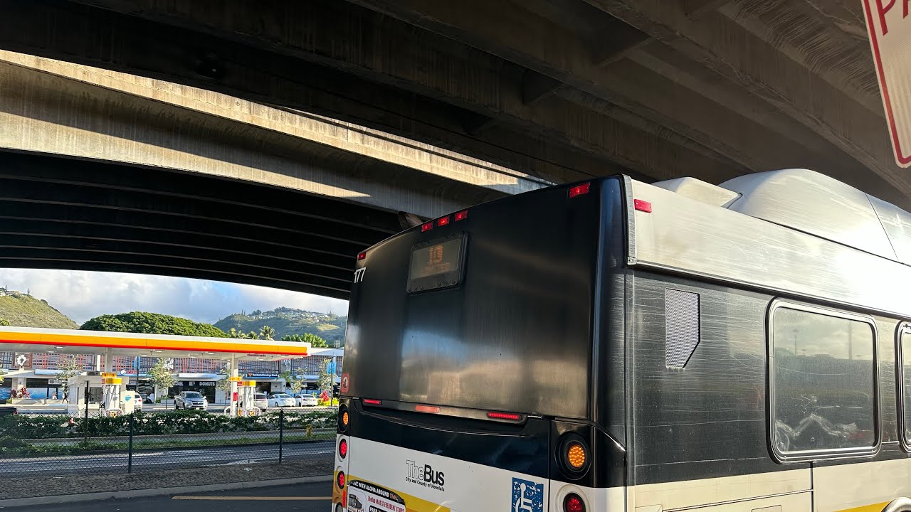 Honolulu TheBus Route 1L Hawaii Kai Limited Stops, Bus 177 - YouTube