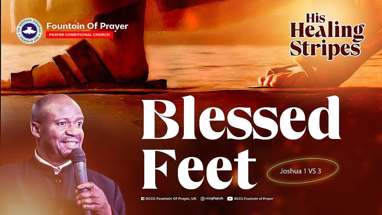 BLESSED FEET I HIS HEALING STRIPES II 9TH JUNE 2023 - YouTube