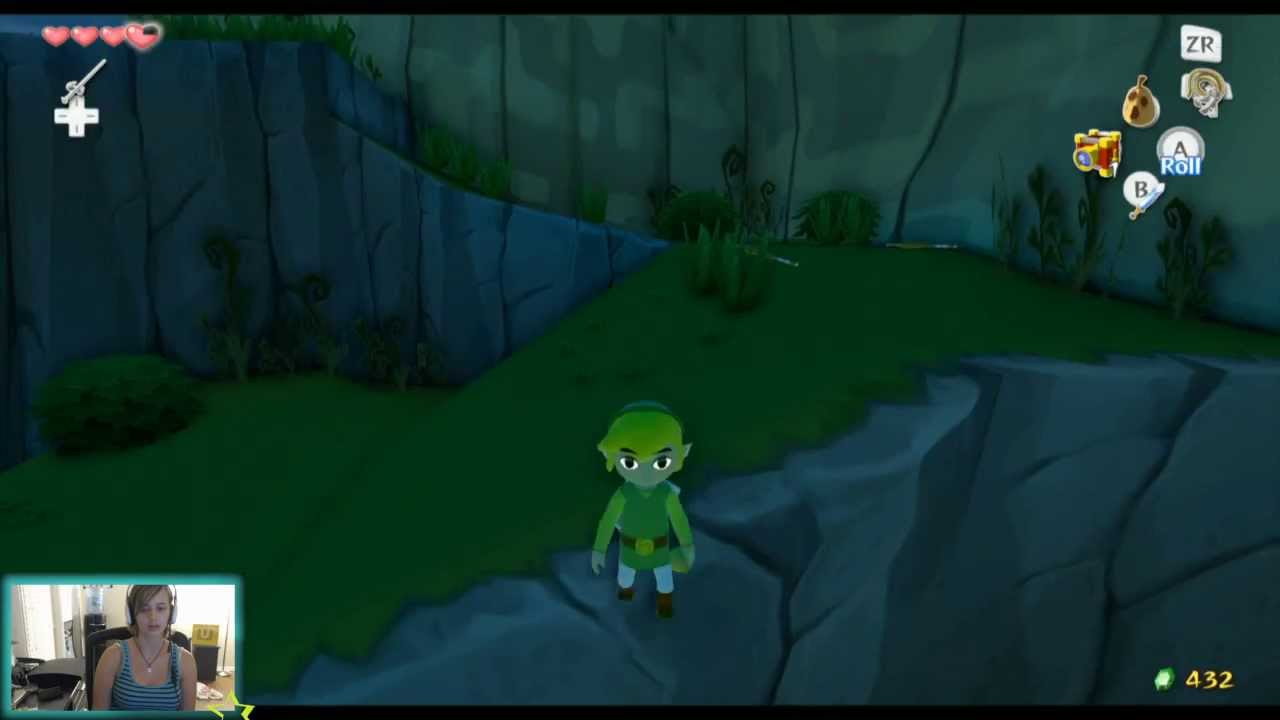 Pear diving. - The Legend of Zelda: The Wind Waker HD - YouTube