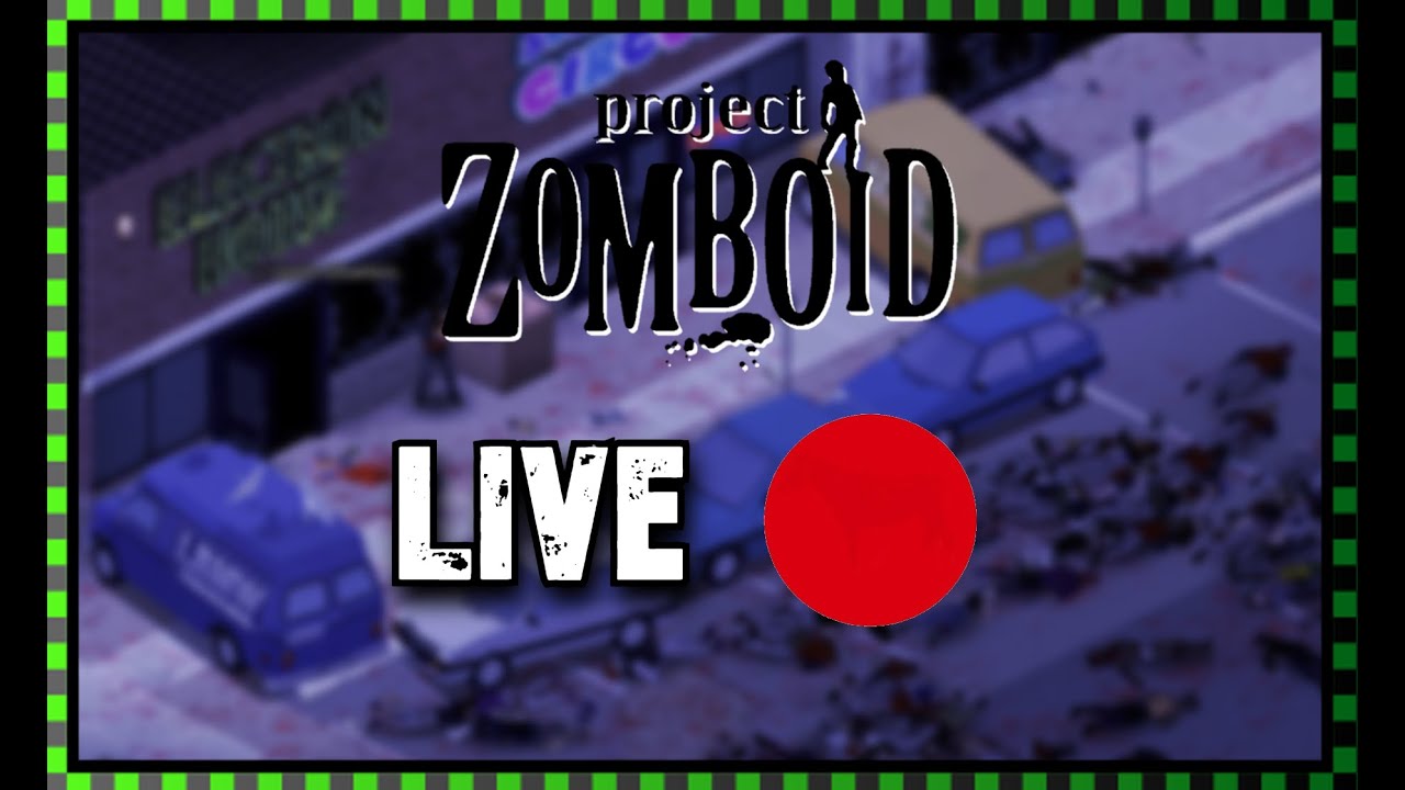 TRYING TO SURVIVE A ZOMBIE APOCALYPSE?! | Project Zomboid (LIVE!) - YouTube