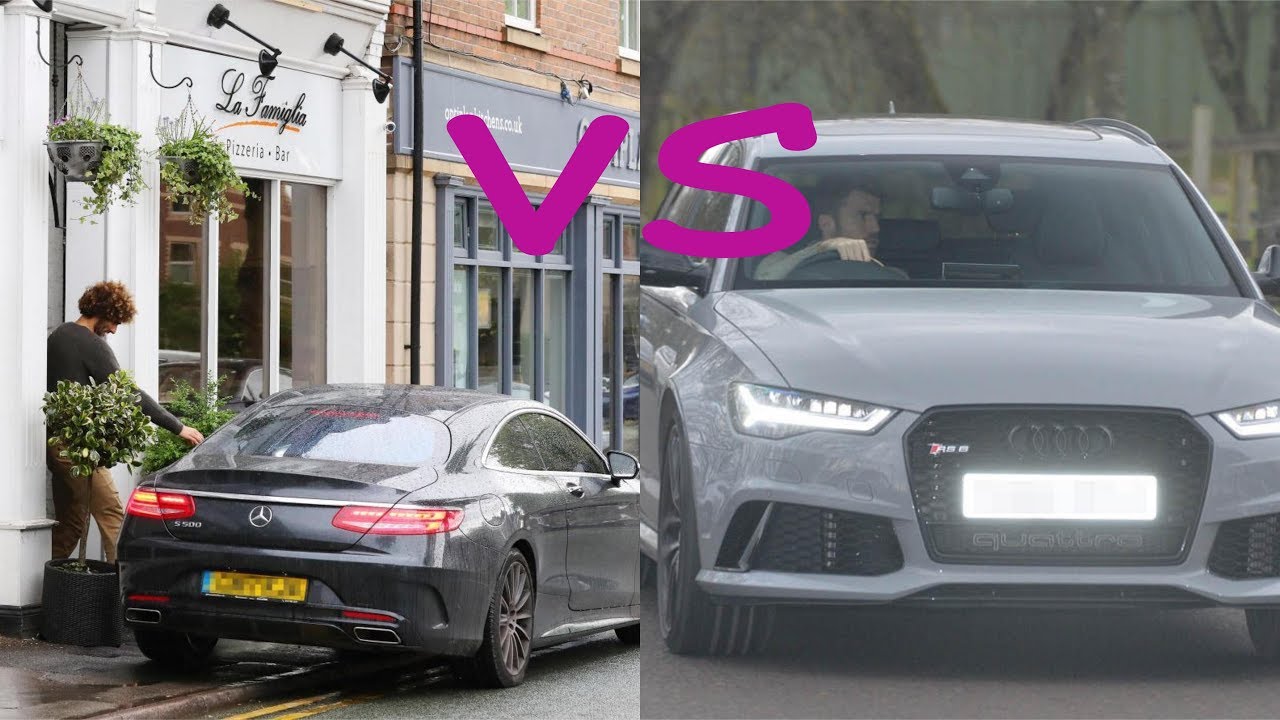 Marouane fellaini cars vs Michael carrick cars (2018) - YouTube