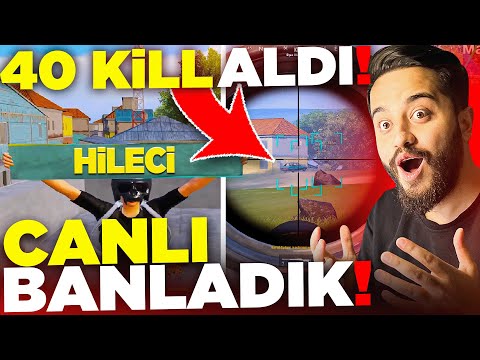 OHA! CANLI BAN SİSTEMİNDE 40 KİLL ALDI! (BU MODU ACİL KALDIRIN) PUBG Mobile
