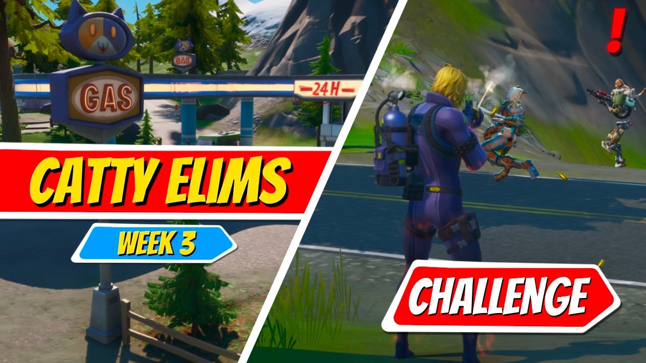 FORTNITE CHALLENGES GUIDE - Deal Damage To Opponents At Catty Corner ...
