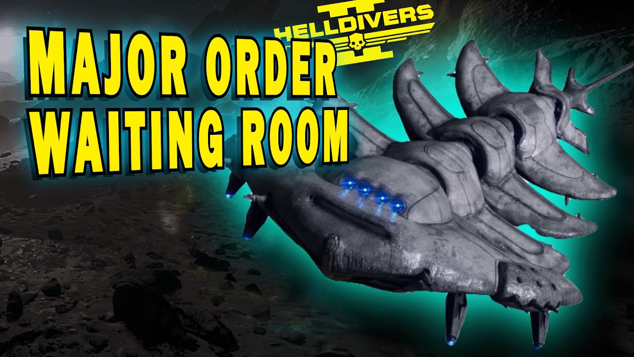 Major Order Waiting Room! Gameplay at Highest Difficulty Helldivers 2 ...
